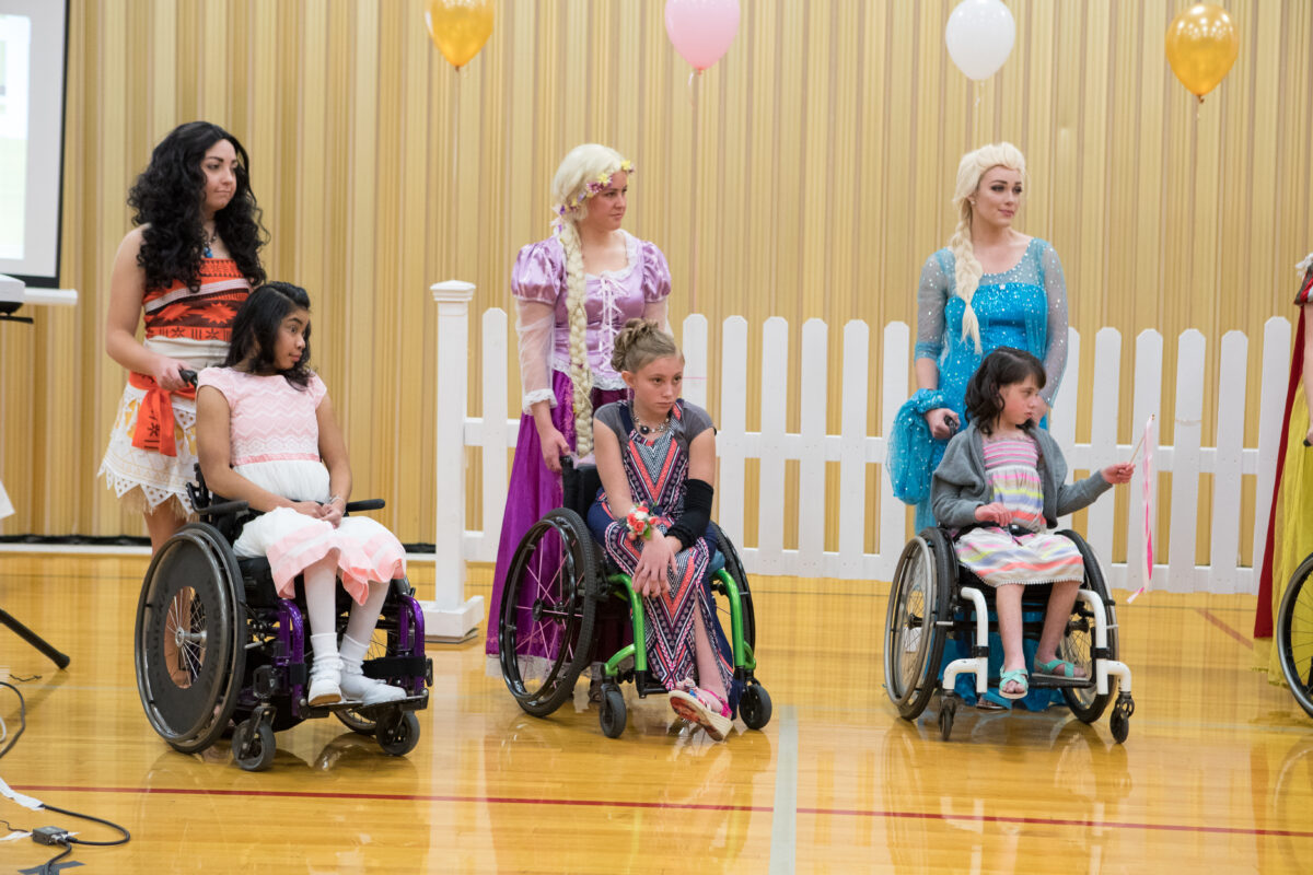 Disney princesses bring magic to wheelchair pageant participants | News ...